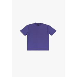 DROPSIZE Damen T-Shirt "Dropsize HEAVY OVERSIZE T-SHIRT"blau, Gr. S, bedruckt, 100% Baumwolle, Shirts