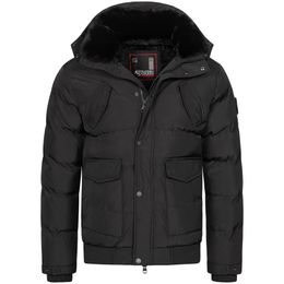 Herren Winterjacke "ASLeonio", schwarz, Gr. XXXL, Alessandro Salvarini, Obermaterial: 100% Polyester; Futter: 100% Polyester, Jacken, mit warmem