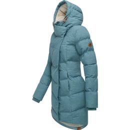 Ragwear Damen Wintermantel "Pavla"graublau, Gr. 6XL, Au&szlig;enmaterial: 100% Polyester. Innenfutter: 100% Polyester. Wattierung: 100% Polyester, M&auml;ntel,