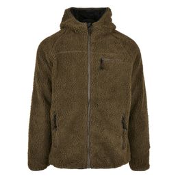 Brandit Herren Anorak "Brandit Herren Teddyfleece Worker Jacket"olive, Gr. XXXL, unifarben, 100% Polyester, Jacken