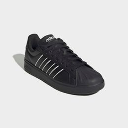 Herren Sneaker "STREETTALK", adidas Sportswear, Gr. 42core schwarz, core schwarz, carbon, Synthetik, Schuhe, inspiriert vom Design des adidas
