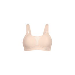 Anita active Damen Sport-BH "Smart Control", Gr. 90, beige, Stoff, Obermaterial: 49% Polyamid, 31% Elasthan, 20% Polyester, Mesh, Netz, clean, matt,