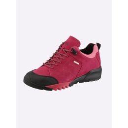 Waldl&auml;ufer WALDL&Auml;UFER Damen Schn&uuml;rschuh, Gr. 6, rosa, Gummi, Nubukleder, Textil, Schuhe