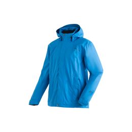 Maier Sports Herren Funktionsjacke "Metor M", blau, Gr. 46, 100% Polyester, Jacken, mit Packaway Funktion