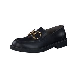 Paul Green Damen Slipper "Paul Green Slipper Glattleder", Gr. 38,5, schwarz, Glattleder, Schuhe