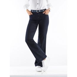 Inspirationen Damen Bequeme Jeans, blau, Gr. 36, unifarben, 82% Baumwolle, 16% Polyester, 2% Elasthan, Jeans