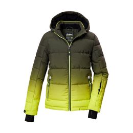 Killtec Jungen Skijacke "KSW 382 BYS SKI QLTD JCKT"limette, Gr. 152, Obermaterial: 100% Polyester;Obermaterial 2: 100% Polyester/ Obermaterial 3: 76%