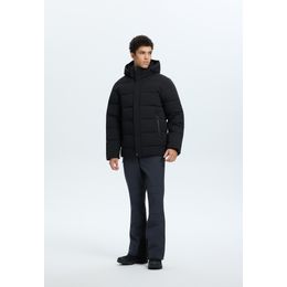 Icepeak Herren Steppjacke "Icepeak BIXBY"basic schwarz, Gr. 58, Obermaterial: 100% Polyester, Jacken, f&uuml;r Erwachsene, wasserdicht mit 10000 mm