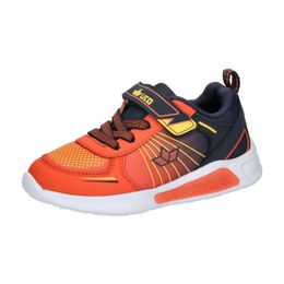 Lico Kinder Sneaker "Freizeitschuh Blinky Boy", Gr. 27, orange, Synthetik, Schuhe