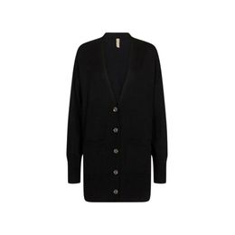 soyaconcept Damen Cardigan "Soya Concept Cardigan SC-DOLLIE 739"9999 schwarz, Gr. XS, Obermaterial: 75% Viskose, 25% Nylon, Strickjacken