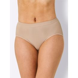 Mey Damen Taillenslip, Gr. 44, braun, 50% Viskose, 46% Polyamid, 4% Elasthan, Unterhosen