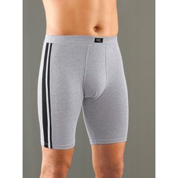 w&auml;schepur W&Auml;SCHEPUR Herren Lange Unterhose, Gr. 6, grau, 88% Baumwolle, 7% Polyester, 5% Elasthan, Unterhosen