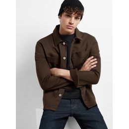 Selected Herren Rundhalsshirt "SLHLOOSEOSCAR SS O-NECK TEE NOOS", schwarz, Gr. XL, unifarben, Jersey, Obermaterial: 44% Baumwolle, 35% Polyester, 21%