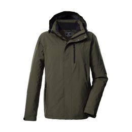 Killtec Herren Funktionsjacke "KOW 90 MN JCKT", gr&uuml;n, Gr. L, Obermaterial: 100% Polyester.Futter: 100% Polyester.F&uuml;llung: 100% Polyester, Jacken,