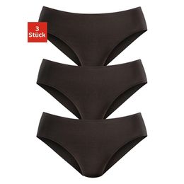 Lascana Damen Jazz-Pants Slips "aus hochwertiger Modal-Qualit&auml;t", Gr. 44, schwarz, Obermaterial: 94% Modal (TENCEL ), 6% Elasthan, unifarben,