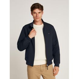 Tommy Hilfiger Herren Blouson "HARRINGTON JACKET", blau, Gr. XL, unifarben, Web, Obermaterial: 53% Elastomultiester, 47% Polyester, Jacken, mit
