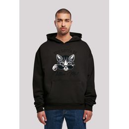 F4NT4STIC Herren Kapuzenpullover "K&auml;tzchen You Gotta Be Kitten Me", schwarz, Gr. XS, Obermaterial: 100% Baumwolle, Pullover, Premium Qualit&auml;t