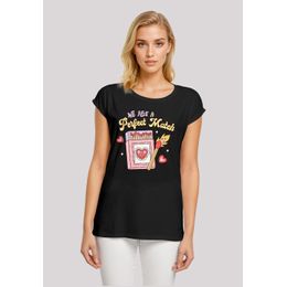 F4NT4STIC Damen T-Shirt "We Are A Perfect Match Love", schwarz, Gr. 5XL, Obermaterial: 100% Baumwolle, Shirts, Premium Qualit&auml;t