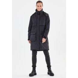 WHISTLER Damen Parka "Mombay", grau, Gr. 42, unifarben, 100% Polyester, Jacken, mit atmungsaktiver und feuchtigkeitsregulierender Eigenschaft