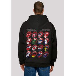 F4NT4STIC Herren Kapuzenpullover "The Rolling Stones Voodoo Lounge Tongues", schwarz, Gr. XL, Obermaterial: 100% Baumwolle, Pullover, Musik, Band,