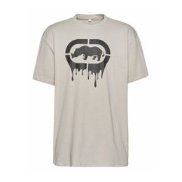 Ecko Unltd. Damen T-Shirt "Ecko Unltd. ECKOTS1171M LogoDrops T-Shirt"lightasphalt, Gr. XL, bedruckt, 100% Baumwolle, Shirts