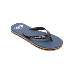 Quiksilver Herren Sandale "Molokai Core", Gr. 7, blau, Obermaterial: Synthetikmaterial / Au&szlig;ensohle: Moosgummi, Schuhe