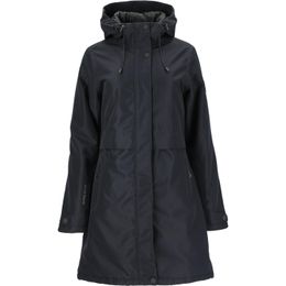 WHISTLER Damen Outdoorjacke "Mullie jr. V2"dunkelblau, Gr. 128, unifarben, 100% Polyester, Jacken, mit atmungsaktiver Funktion