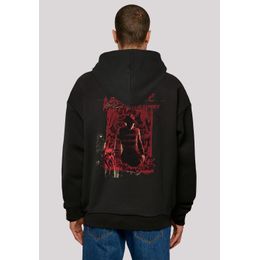 F4NT4STIC Herren Kapuzenpullover "Nightmare On Elm Street Freddy Silhouette", schwarz, Gr. XL, Obermaterial: 100% Baumwolle, Pullover, Print