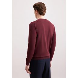 Seidensticker Herren Pullunder "Schwarze Rose"bordeaux, Gr. XXXL, unifarben, 100% Wolle, Pullover, 1/1 Rundhals Uni