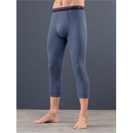 King&acute;S Club KINGS CLUB Herren Lange Unterhose, Gr. 7, blau, 75% Baumwolle, 25% Polyester, Unterhosen