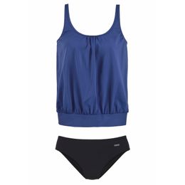 Lascana Damen Oversize-Tankini, blau, Gr&ouml;&szlig;e 36A/B/C/D