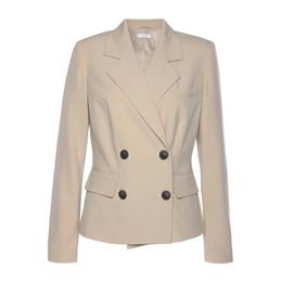 Lascana Damen Kurzblazer, sand, Gr&ouml;&szlig;e 34