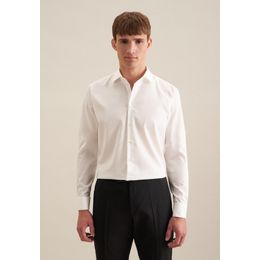 Seidensticker Herren Businesshemd "Schwarze Rose", beige, Gr. 41, unifarben, 100% Baumwolle, Hemden, Shaped 1/1 Kentkragen Uni