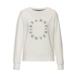 ELBSAND Damen Sweatshirt, creme, Gr&ouml;&szlig;e M (38)