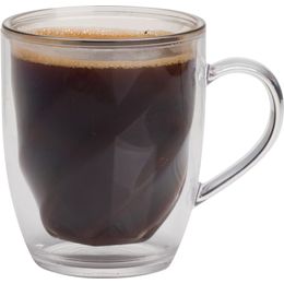 Flamefield Double Wall Mug Clear Becher doppelwandige Isolierung - Becher & Tassen
