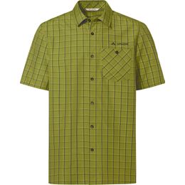 Vaude Albsteig III Herren Kurzarmhemd gr&uuml;n M - Herrenshirts, -hemden & -pullover