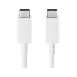 Samsung USB 2.0 Kabel EP-DX510 (5A), USB-C Stecker > USB-C Stecker wei&szlig;, 1,80 Meter, PD, Laden mit bis zu 100 Watt