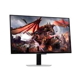 Samsung Odyssey QD-OLED G80SD S32DG800SU, Gaming-Monitor 80 cm (32 Zoll), silber, UltraHD/4K, HDR, Fernbedienung, 240Hz Panel
