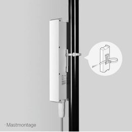 TP-LINK Omada EAP610-Outdoor Dual Band WiFi 6 OmadaAccesspoint bis zu 18 Gbit/s