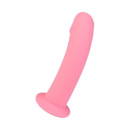 EIS Silikon-Dildo mit Saugfu&szlig;, 11 cm