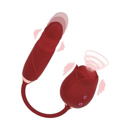 EIS 2-in-1 Vibrator Suck & Flick, 30 cm