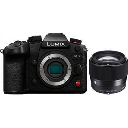 Panasonic Lumix DC-GH7 + Sigma 56mm 1,4 DC DN MFT - abzgl. 50,00&euro; SIGMA Weihnachts-Cashback - nach 400 EUR Panasonic Lumix X-Mas Sofortrabatt Aktion