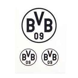 Aufkleber-Set BVB schwarz