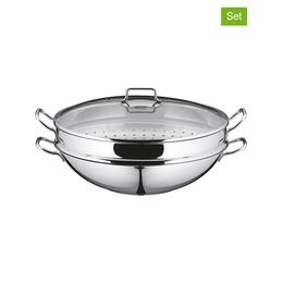 WMF 4tlg. Set: Edelstahl-Wok - 20% | Kochgeschirr