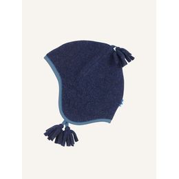 Finkid Woll-M&uuml;tze "Norsu" in Dunkelblau - 39% | Gr&ouml;&szlig;e 48-50 cm | Baby-muetzen
