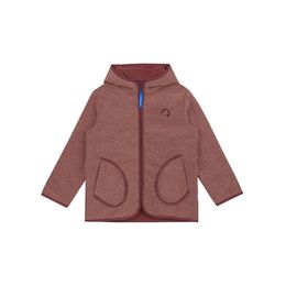 Finkid Fleecejacke "TONTTU WIND" in Dunkelrosa - 46% | Gr&ouml;&szlig;e 120/130 | Babyjacken