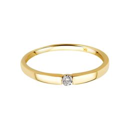 Revoni Gold-Ring mit Diamant - 75% | Gr&ouml;&szlig;e 58 | Schmuck