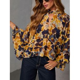 Milan Kiss Bluse in Gelb - 67% | Gr&ouml;&szlig;e L | Damen-blusen
