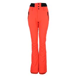 Peak Mountain Softshell-Ski-/ Snowboardhose "Adora" in Orange - 58% | Gr&ouml;&szlig;e L | Damen-sporthosen
