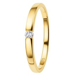 Revoni Gold-Ring mit Diamant - 75% | Gr&ouml;&szlig;e 54 | Schmuck